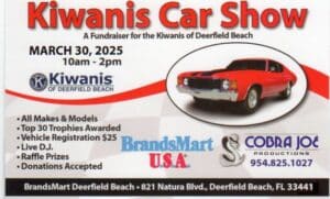 Kiwanis Car Show Fundraiser 2025 - Fort Lauderdale Region AACA
